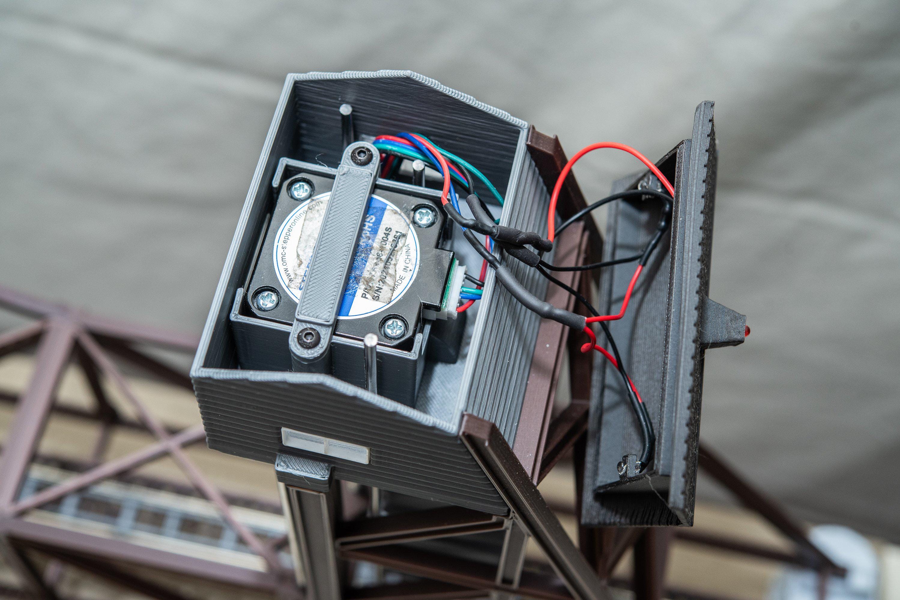 3D Printed HO Scale Motorized Lift Bridge. Detailed Instructions and ...