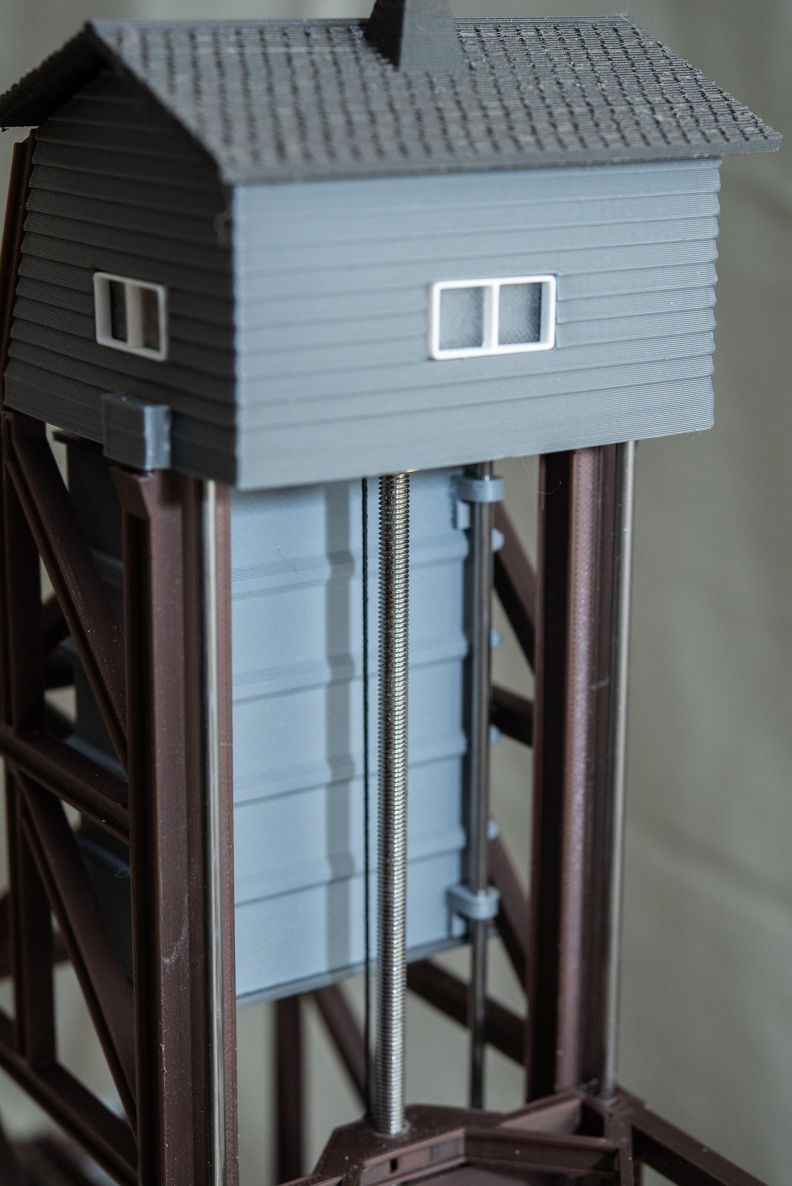 3D Printed HO Scale Motorized Lift Bridge. Detailed Instructions and ...