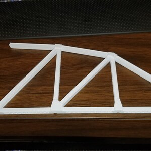N Scale 3D Printed 126 Ft. Single Track Steel Arched Truss Bridge. - Etsy