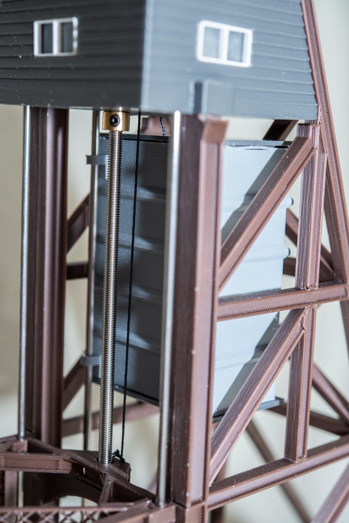 3D Printed HO Scale Motorized Lift Bridge. Detailed Instructions and ...