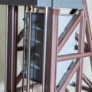 3D Printed HO Scale Motorized Lift Bridge. Detailed Instructions and ...