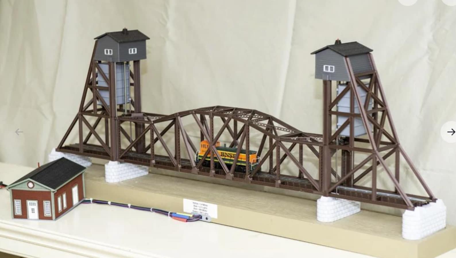 3D Printed HO Scale Motorized Lift Bridge. Detailed Instructions and ...
