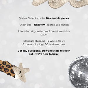 28 PCS Stargirl Aesthetic Sticker Sheet Bullet Junk Journal Kindle ...