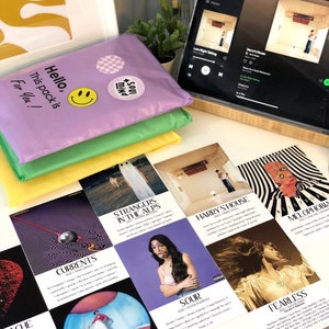 Minimalist Album Cover Poster Set Wall Art Create Custom Print Bundle ...