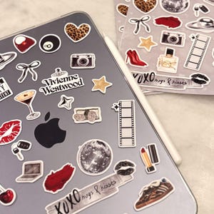 28 PCS Stargirl Aesthetic Sticker Sheet Bullet Junk Journal Kindle ...