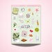 24 PCS Clean Girl Aesthetic Stickers Sheet Journal Stickers Planner ...
