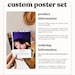 Minimalist Album Cover Poster Set Wall Art Create Custom Print Bundle ...