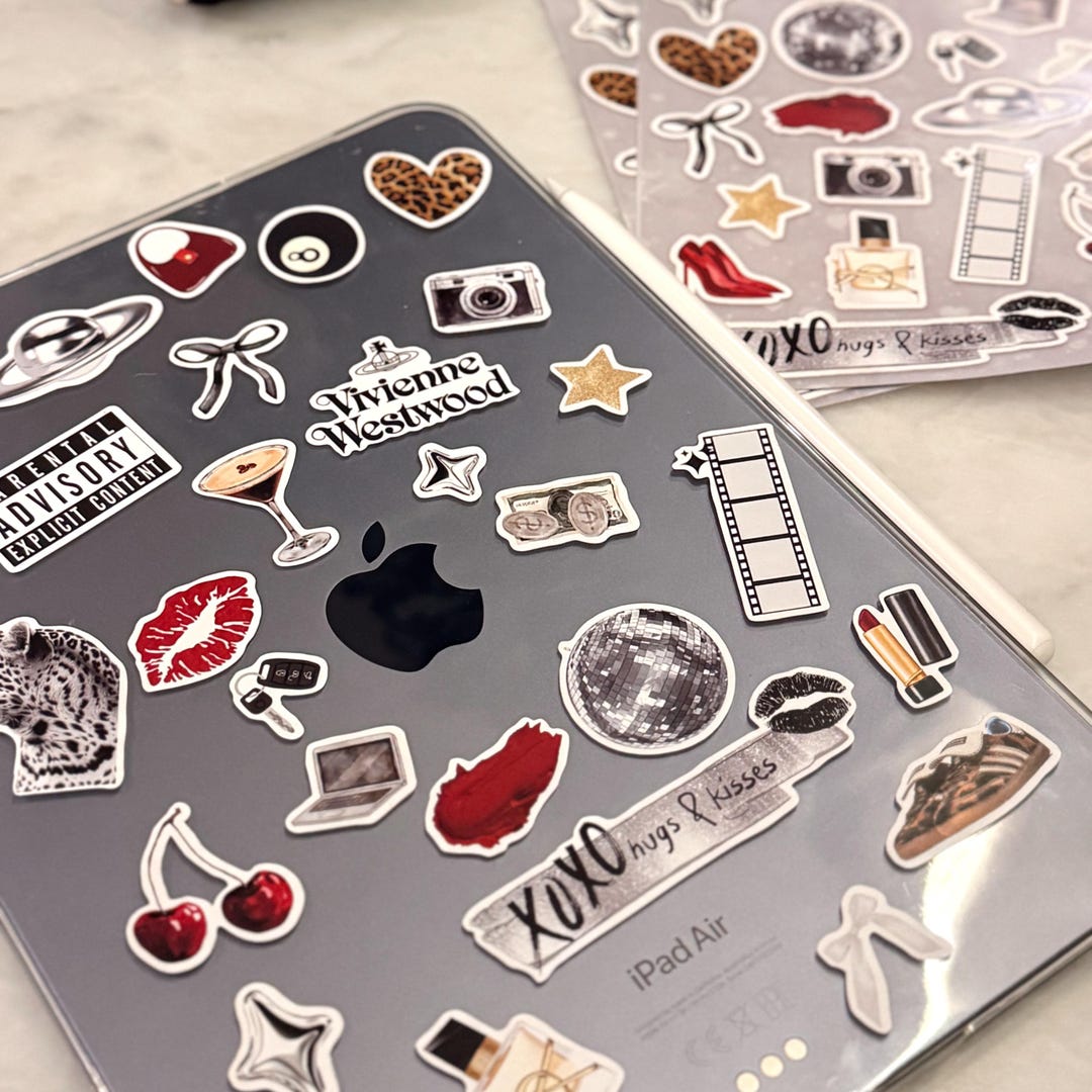 28 PCS Stargirl Aesthetic Sticker Sheet Bullet Junk Journal Kindle ...