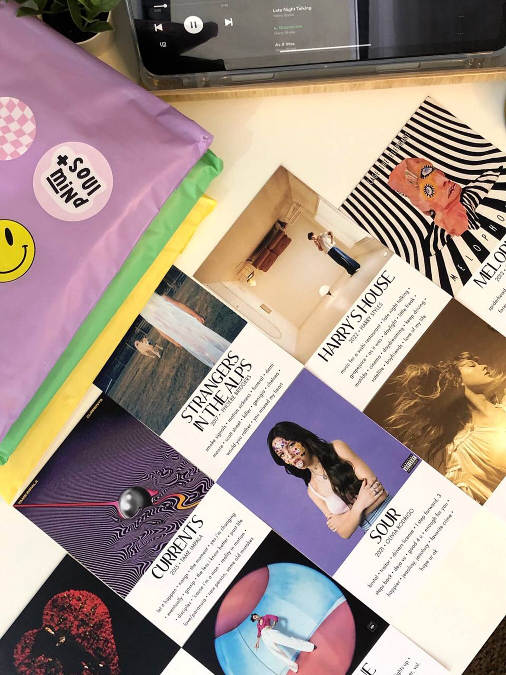 Minimalist Album Cover Poster Wall Art Custom Inspired Poster - Etsy