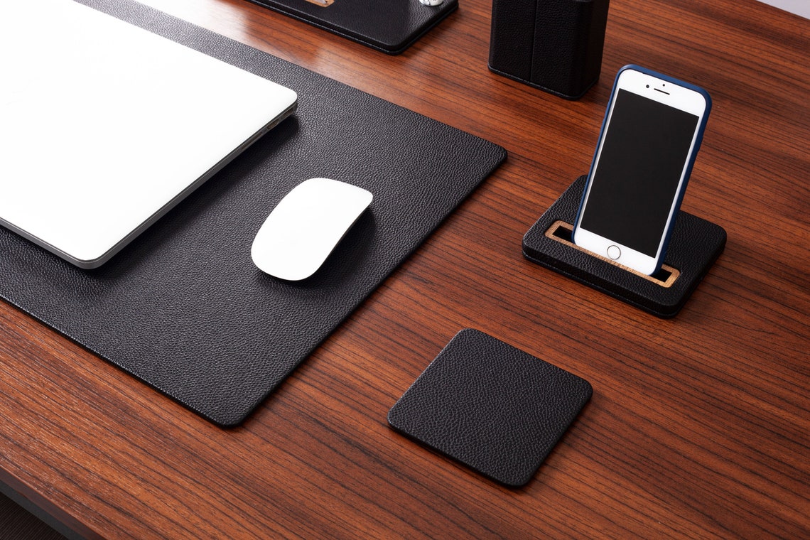 Office Desk Set Desk Accessories Set Personalized Desk Set - Etsy