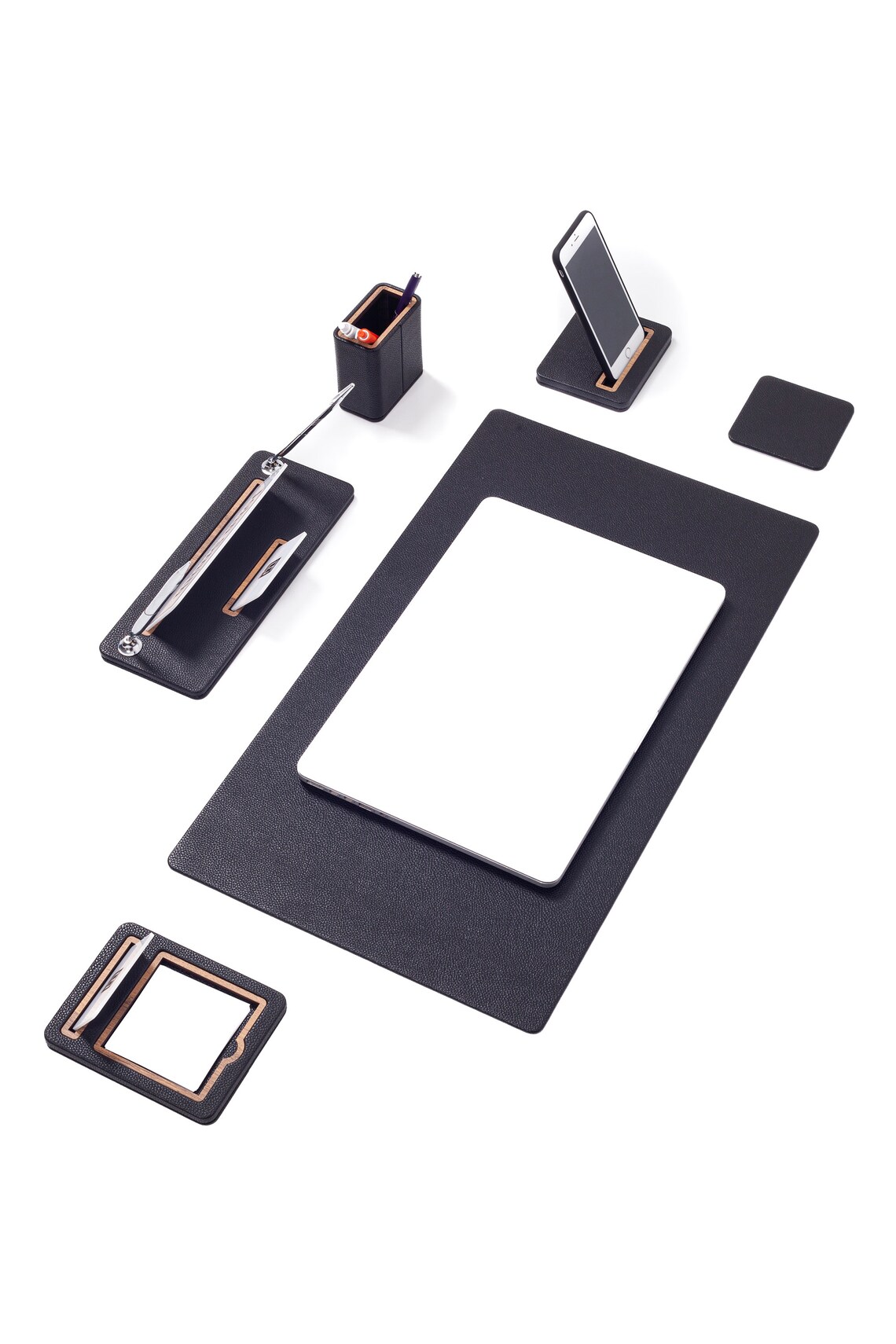 Office Desk Set Desk Accessories Set Personalized Desk Set Office Desk ...