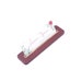 Leather Desk Name Plate Maroon / Office Gift / Minimalist - Etsy
