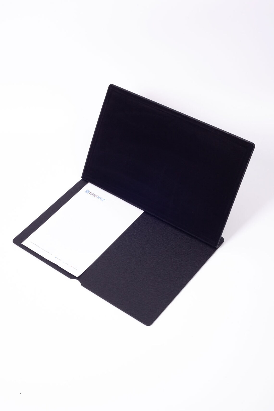 Desk Pad / Leather Desk Mat / Leather Cover Desk Pad With Wood - Etsy