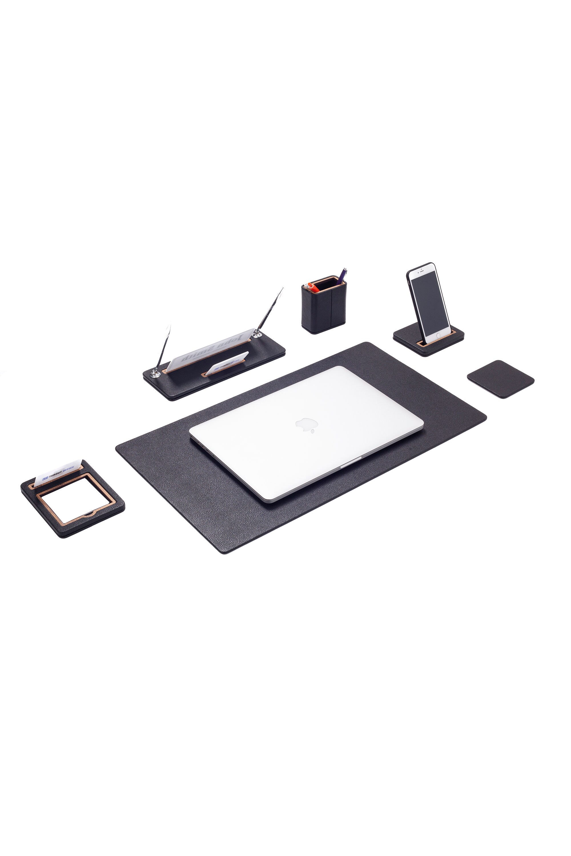 Office Desk Set - Desk Accessories Set - Personalized Desk Set - Office ...