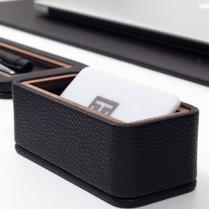 Pera Leather Desk Set / Leather Desk Cover Pad / Desk Accessories ...