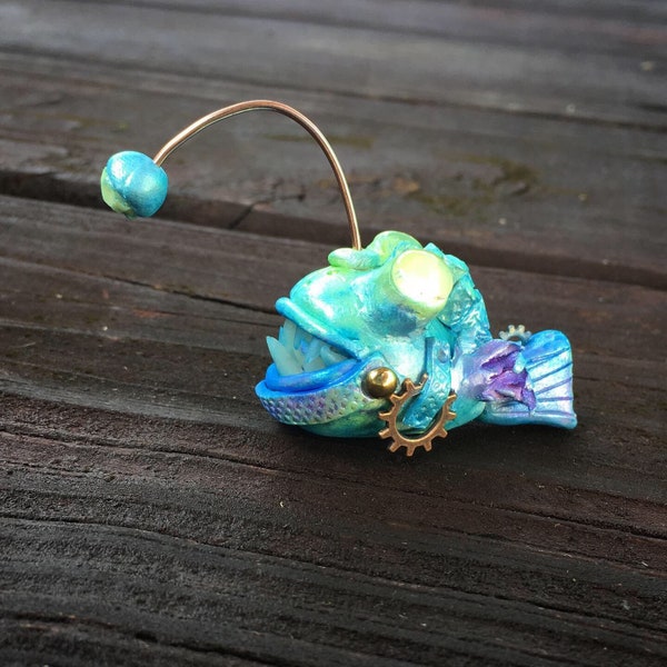 Angler Fish Sculpture - Etsy