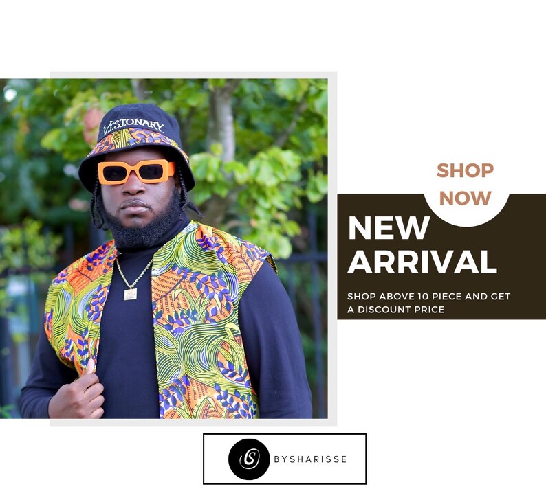 Limited Edition Bucket Hat Africa Bucket Hat, Safari Theme Cap, African ...