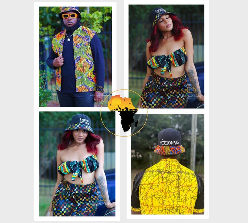 Limited Edition Bucket Hat Africa Bucket Hat, Safari Theme Cap, African ...