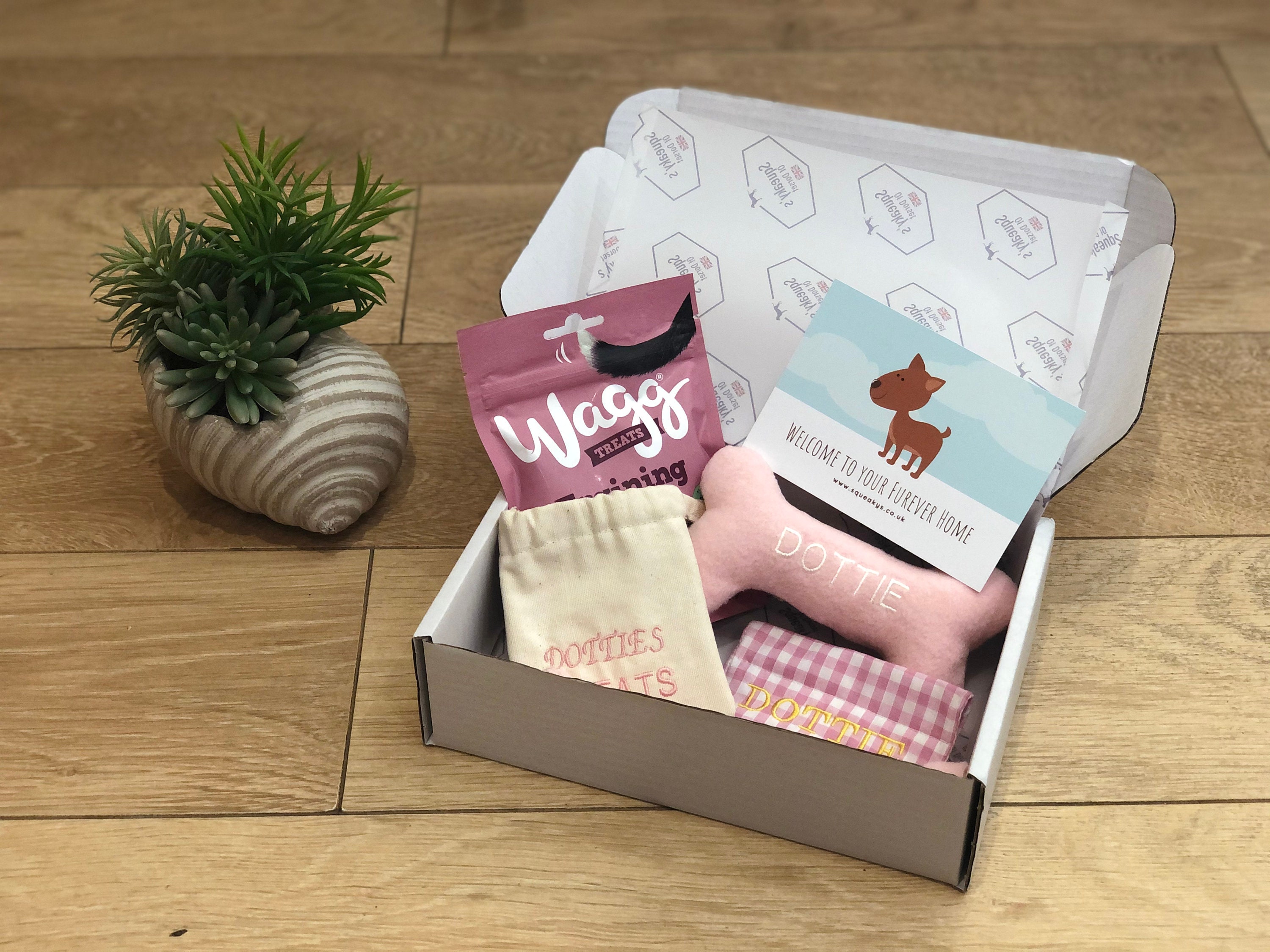 Personalised Puppy Welcome Home Box Puppy Gift Puppy Box | Etsy UK