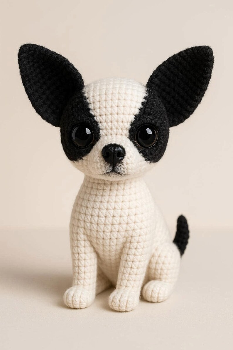 Chihuahua Crochet Pattern PDF – Realistic Amigurumi Dog Tutorial ...