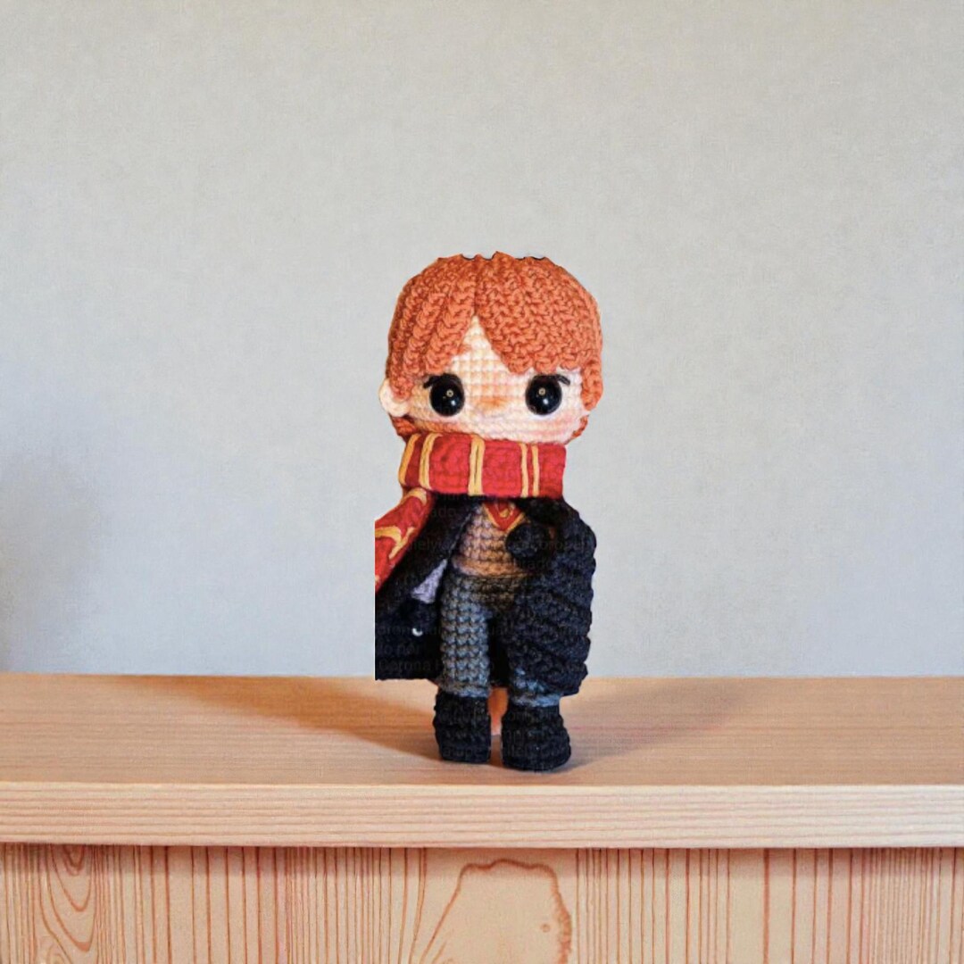 Red Hair Wizard Amigurumi Pattern | Cute Crochet Fantasy Doll | PDF ...
