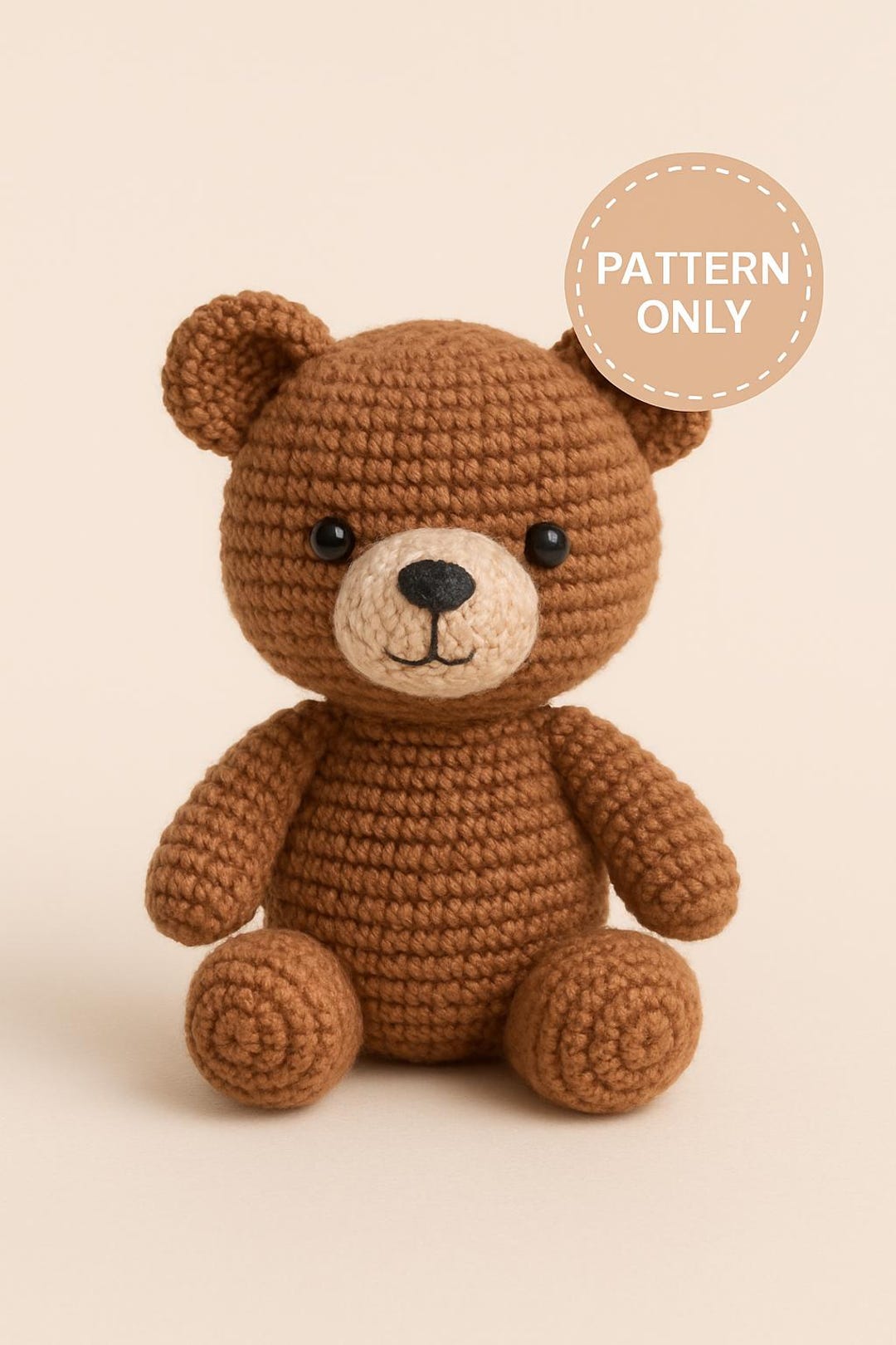 Amigurumi Teddy Bear Pattern PDF | Easy Crochet Tutorial ITA/ENG ...