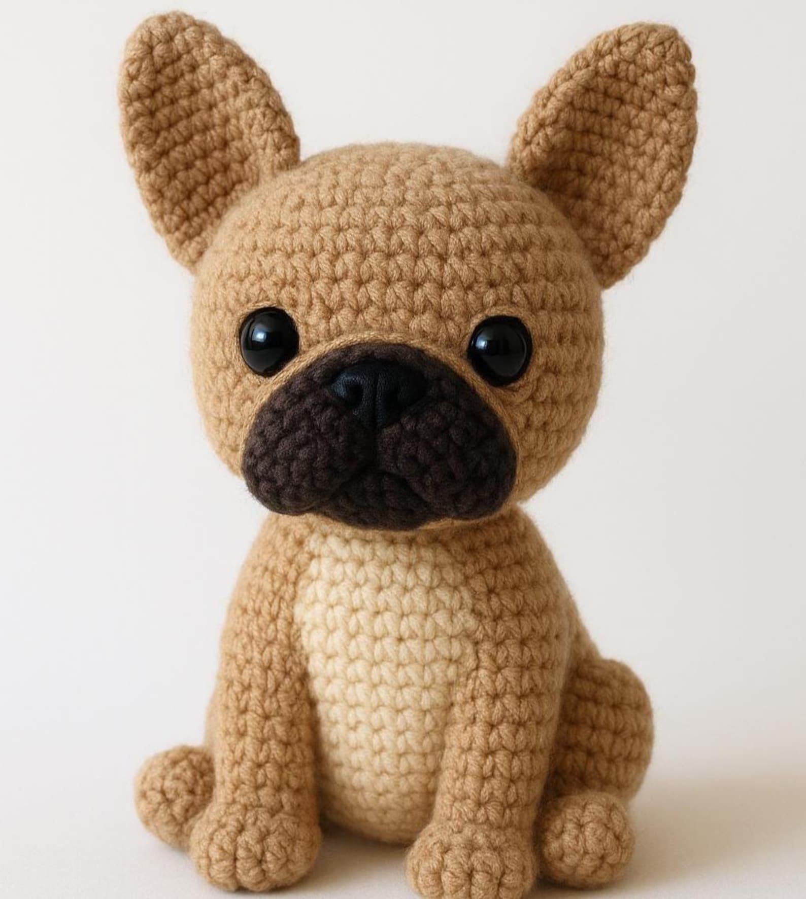 French Bulldog Amigurumi Crochet Pattern PDF – Easy French Bulldog ...