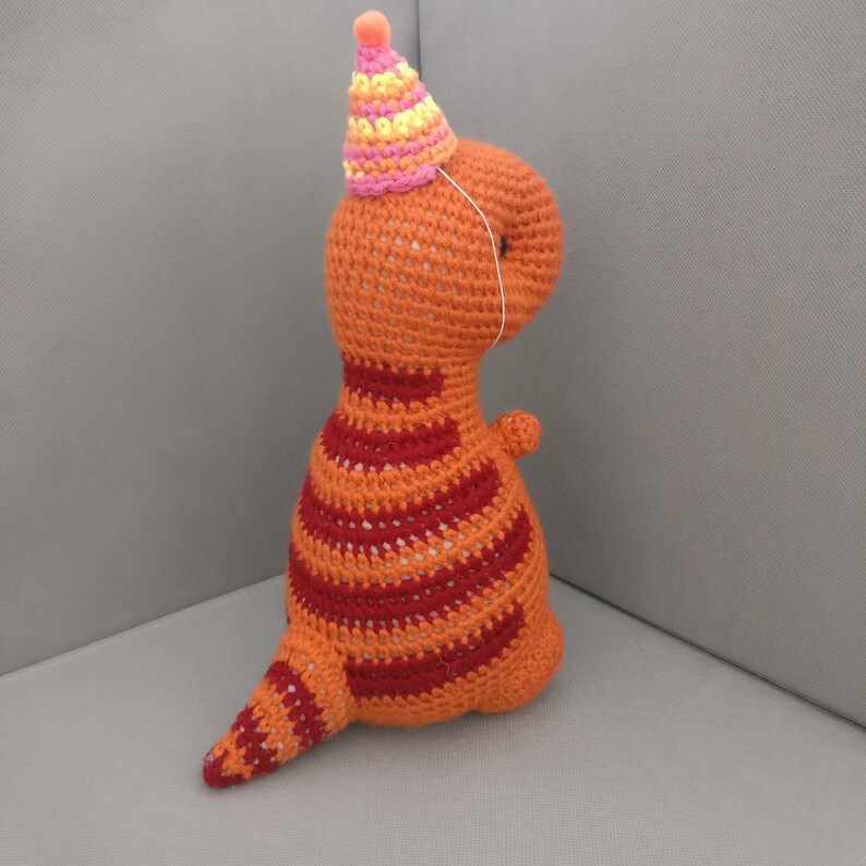 Birthday Timothy the T-rex With a Festive Removable Party | Etsy