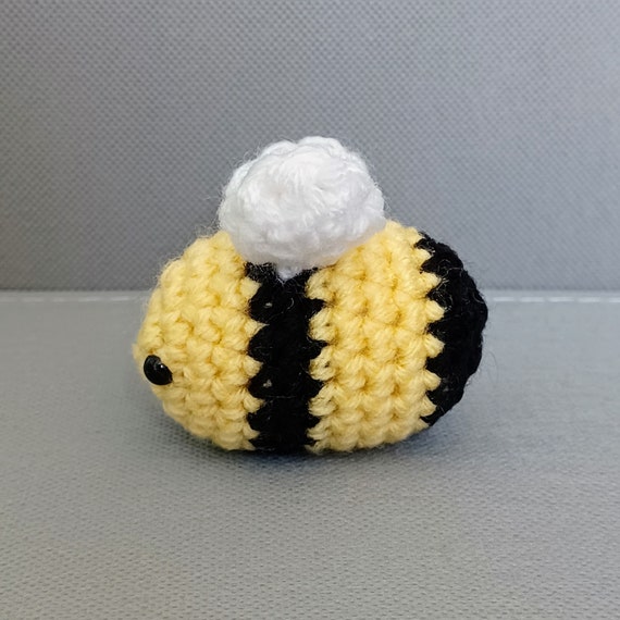 Toys Toys & Games Mini amigurumi bee yellow and black small crochet ...