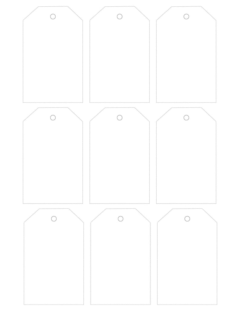 Blank Gift Tags - Etsy