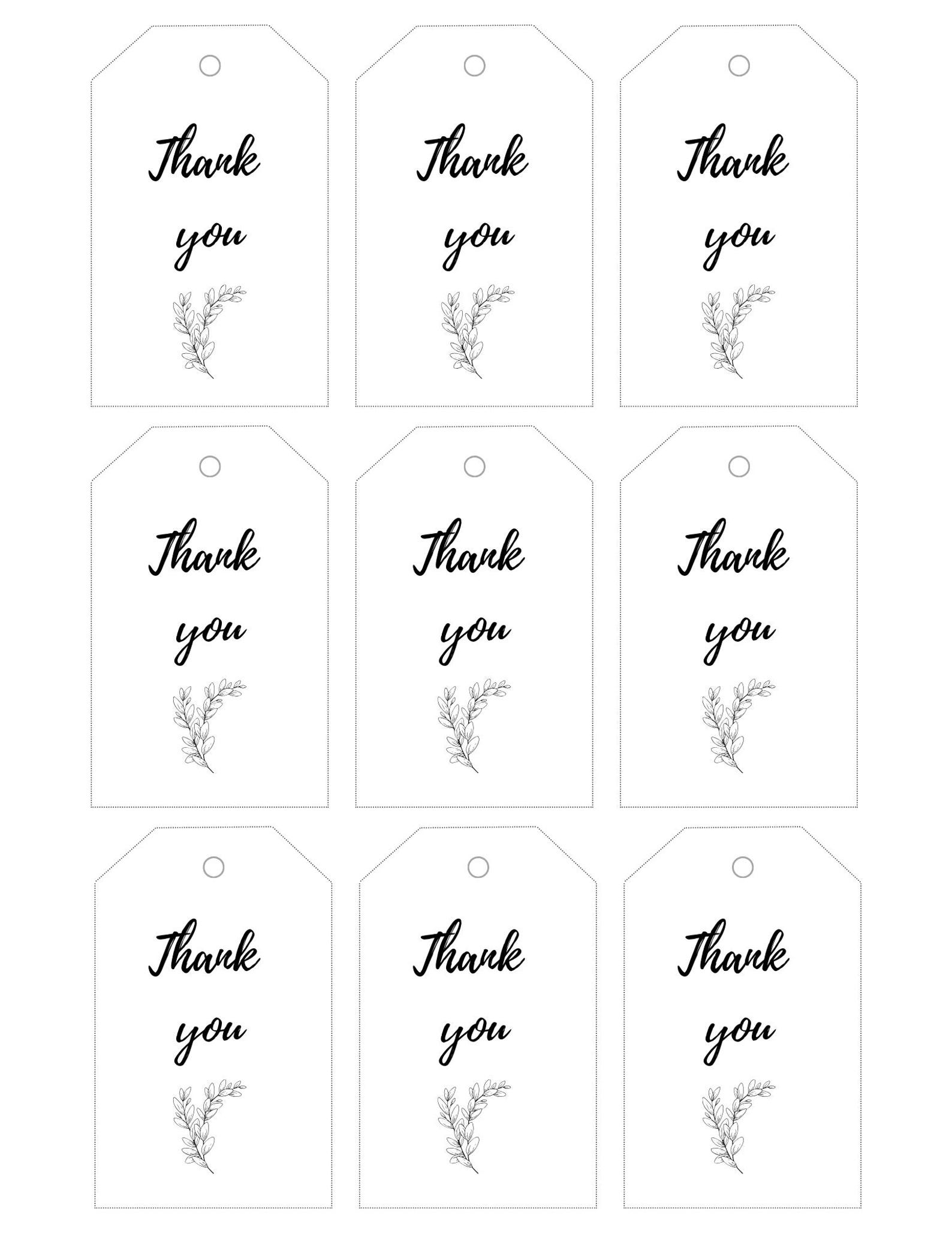 Blank Gift Tags - Etsy