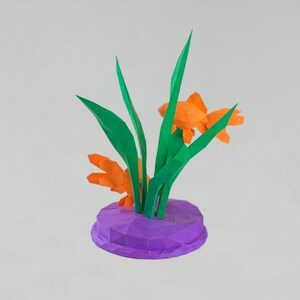 3D Papercraft Goldfish Diorama - Template - Etsy Canada