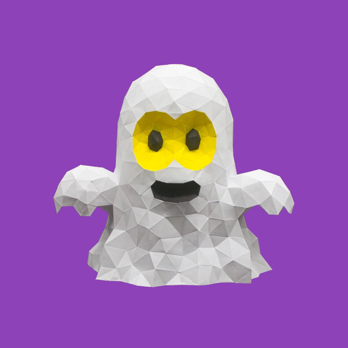 Cute Papercraft Ghost - Template - Etsy