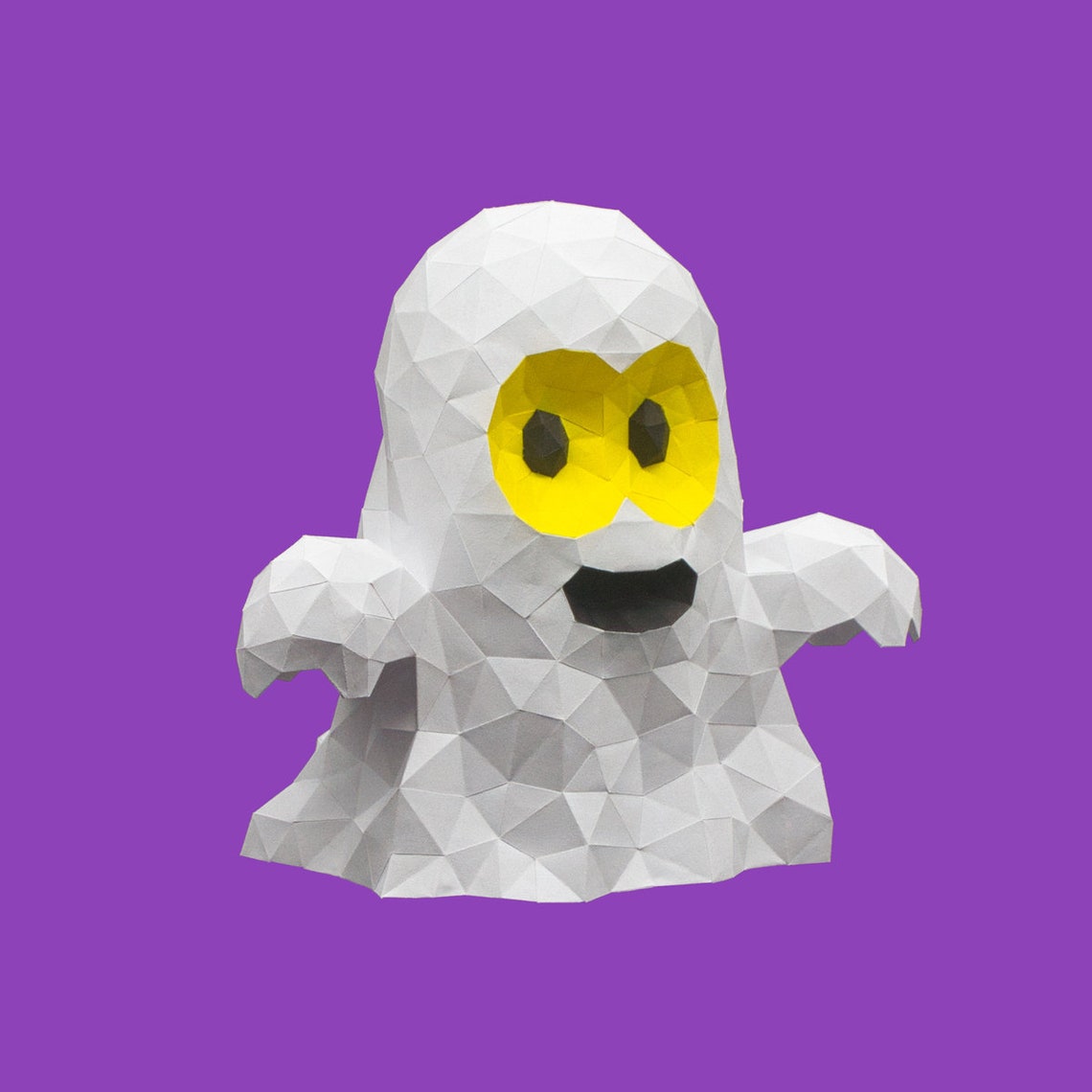 Cute Papercraft Ghost - Template - Etsy Canada