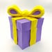 Papercraft Gift Box Template - Etsy