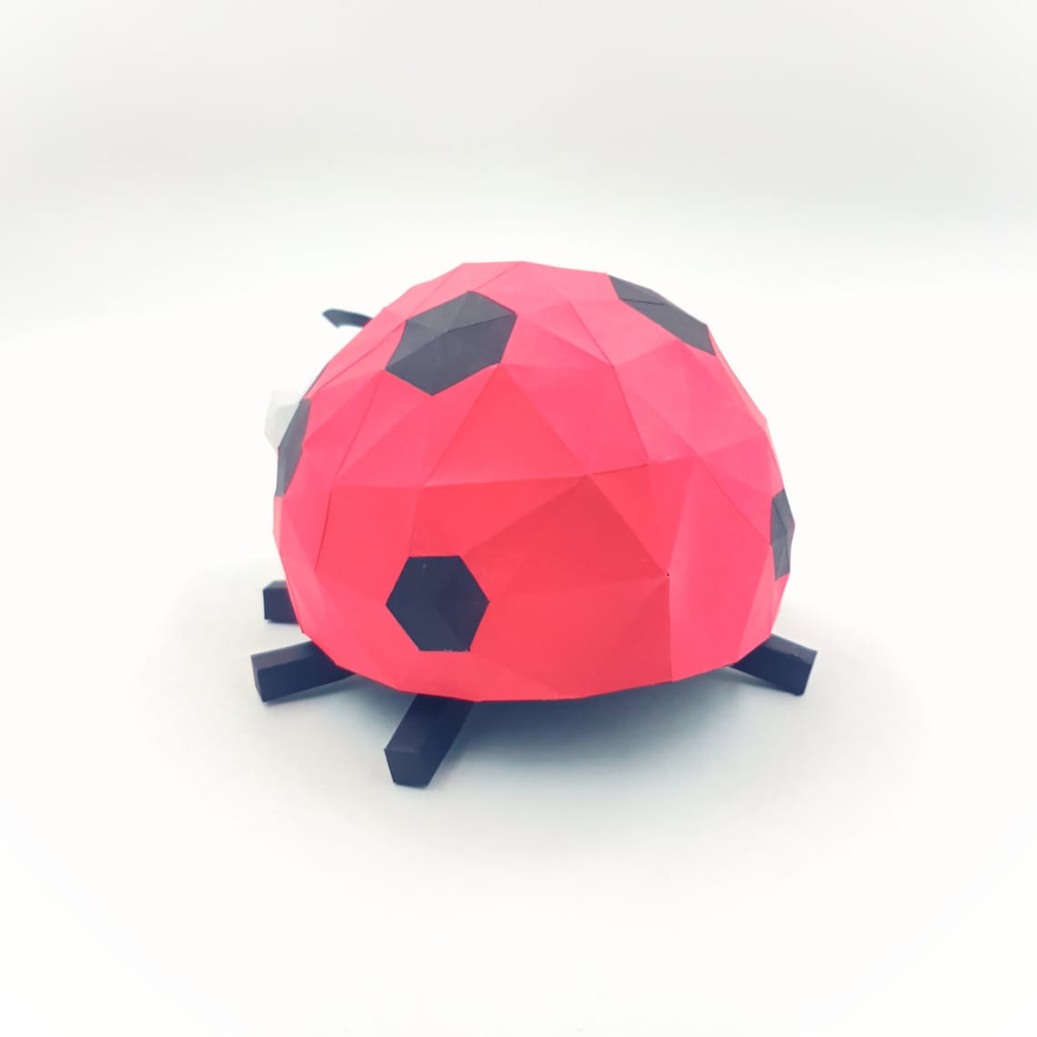 3D Ladybug Papercraft Template - Etsy Canada
