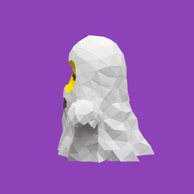 Cute Papercraft Ghost - Template - Etsy Canada