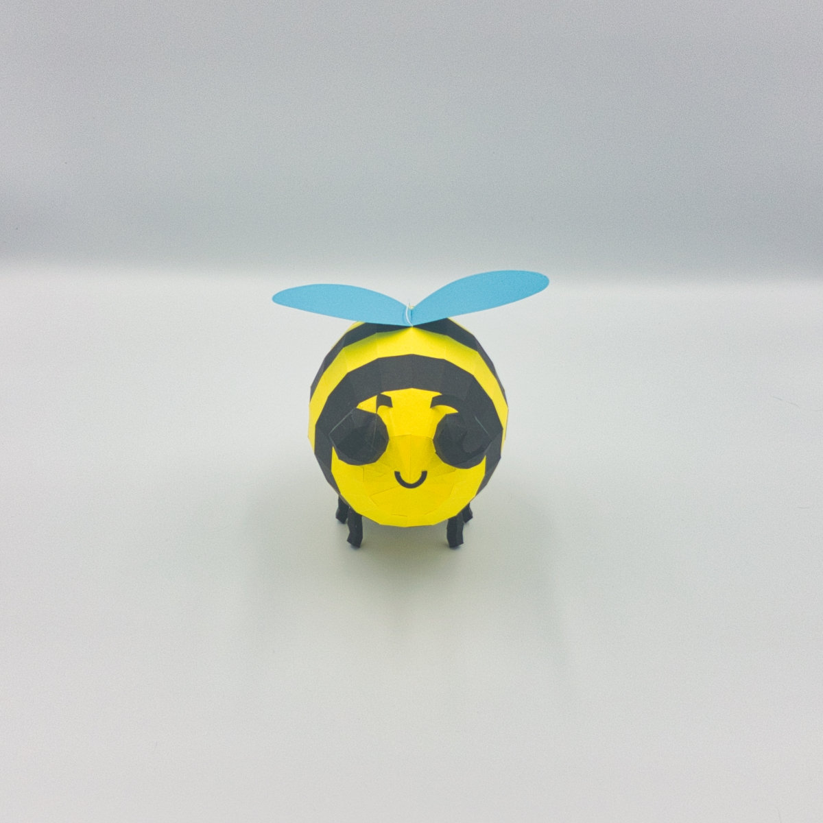 3D Bee Papercraft Template | Etsy