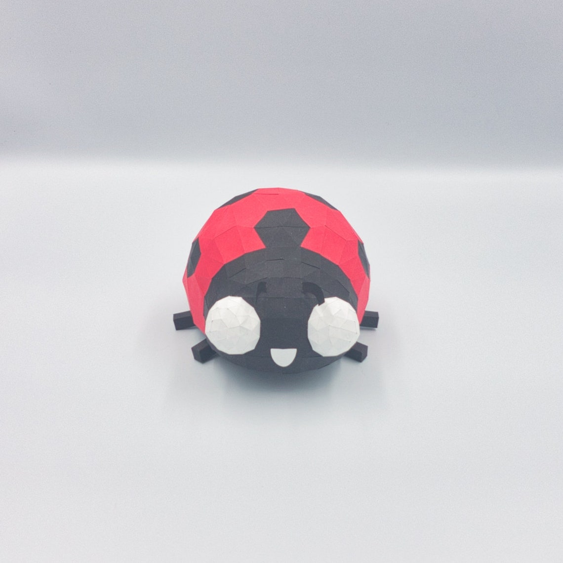 3D Ladybug Papercraft Template | Etsy