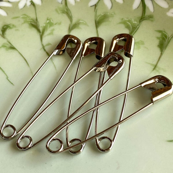 Large Safety Pins 2 Inch - Etsy