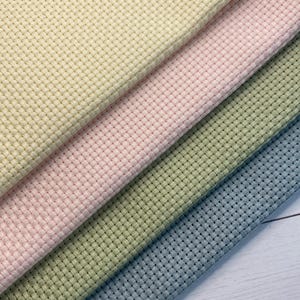 14 Count Aida Cloth, Lecien Cosmo 14ct Cross Stitch Cloth, Finest ...