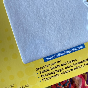 PELLON Fuse-n-shape Two Sided Fusible MEDIUM Weight Interfacing, Pellon ...
