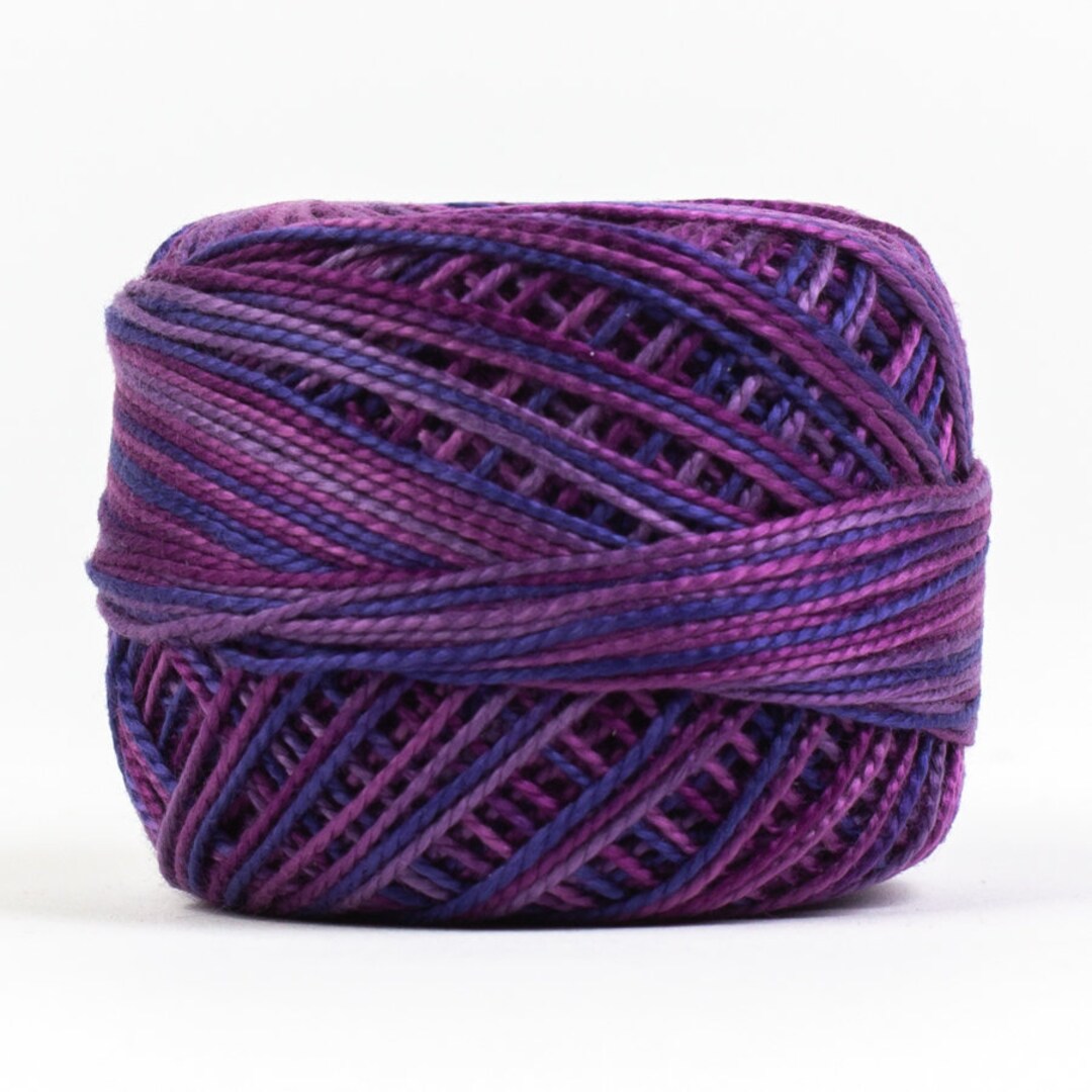 Eleganza 8 Wt Variegated Perle Cotton, RANGES EZM 1088 Perle Cotton 8wt ...