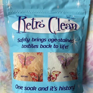 RETRO CLEAN or RETRO Wash Choices, Fabric Cleaner or Stain Remover for ...