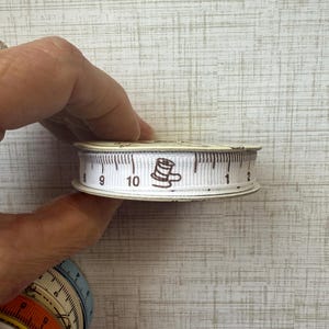 TAPE Measure Ribbon 10mm Multiple Colors, Ribbon for Needlebook, 3/8 ...