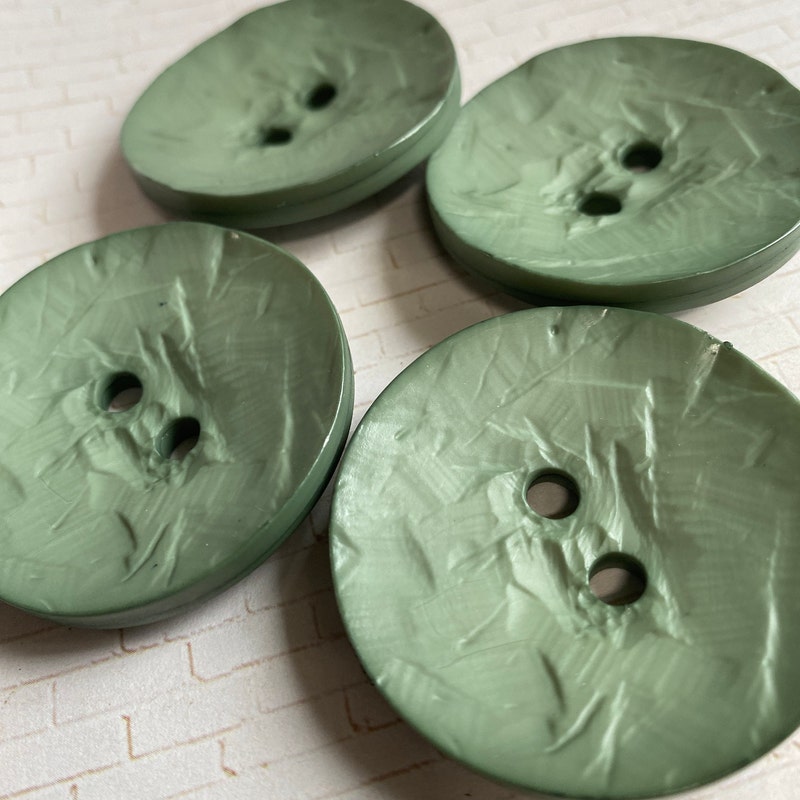 Green Buttons - Etsy