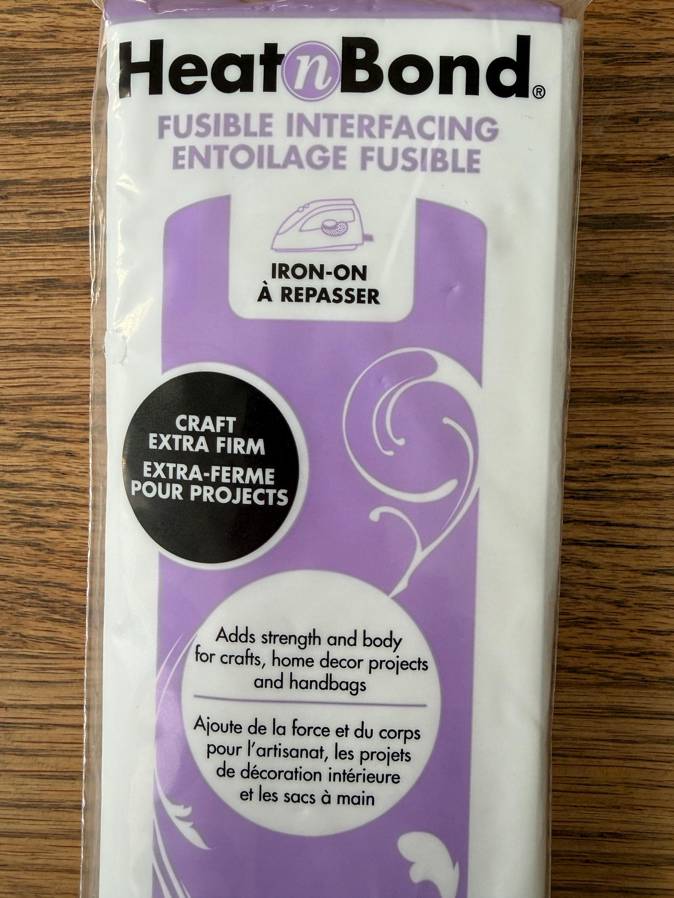 Heat N Bond Fusible Interfacing 20in X 1yd, 4 Weights Light Medium ...