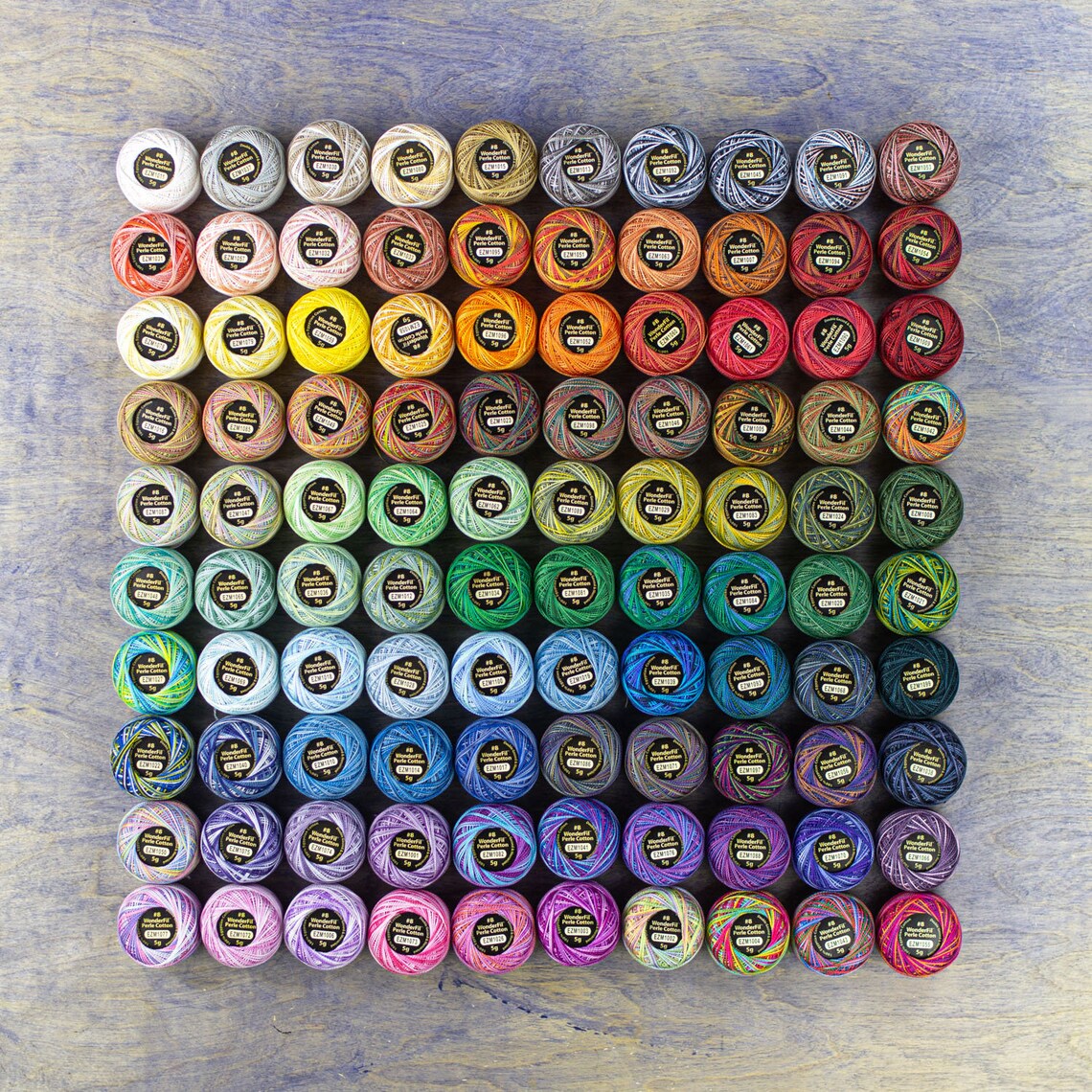 Eleganza Variegated EL5GM-1024 CEDAR GROVE 8WT Perle Cotton - Etsy