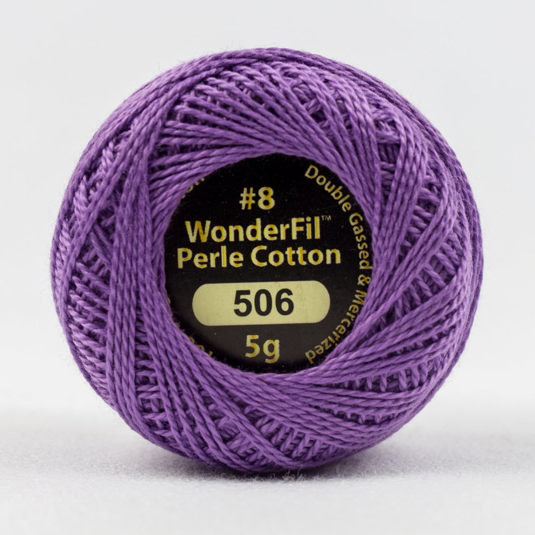 Perle Cotton BAUBLES 506, 8 Wt Eleganza Perle Cotton, Wonderfil Perle ...