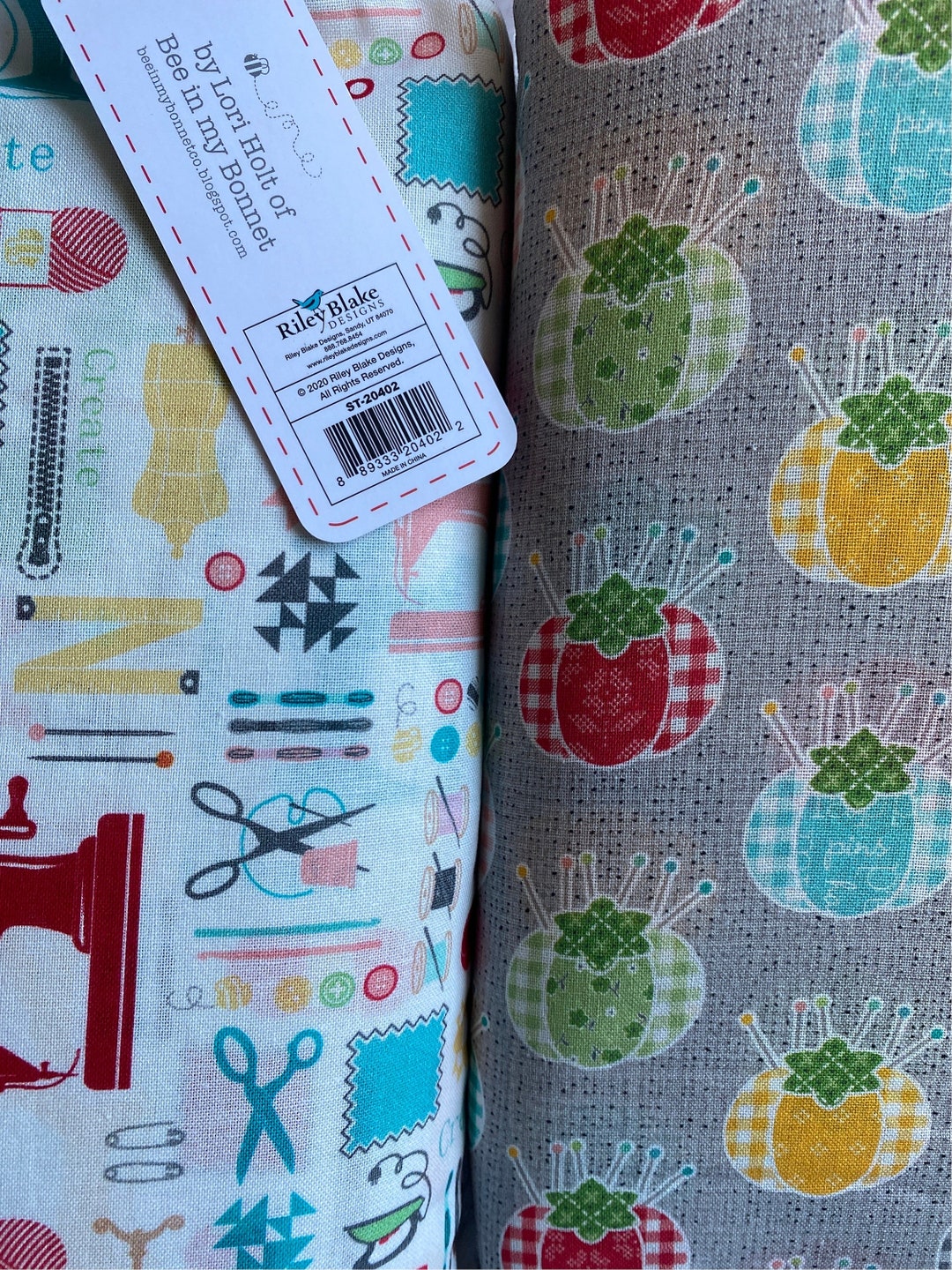 Lori Holt My Happy Place Ironing Board Cover, Choice of 2 Designs ...